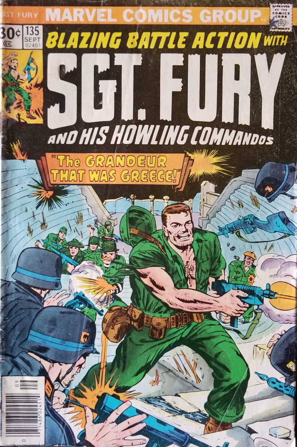 Sgt. Fury & His Howling Commandos Save the Day!
